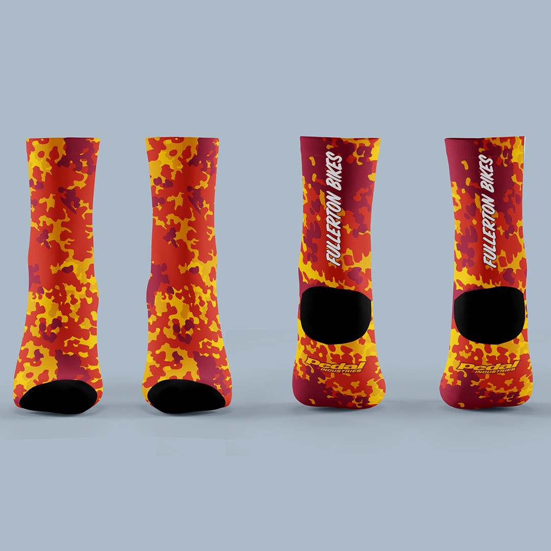 Fullerton Bikes 2023 SUBLIMATED SOCK – PEDAL Industries