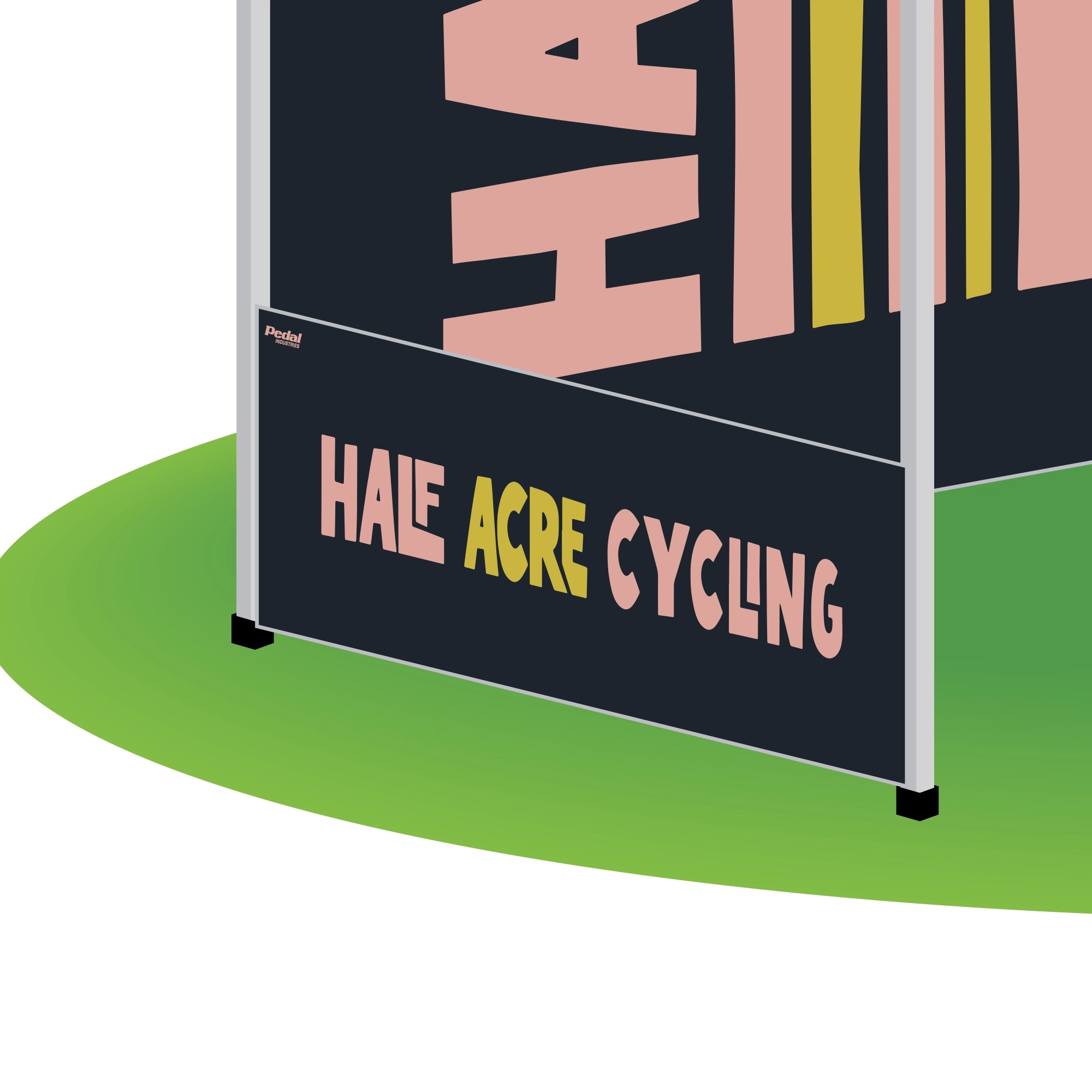 Half Acre Cycling 2023 Side Wall – PEDAL Industries