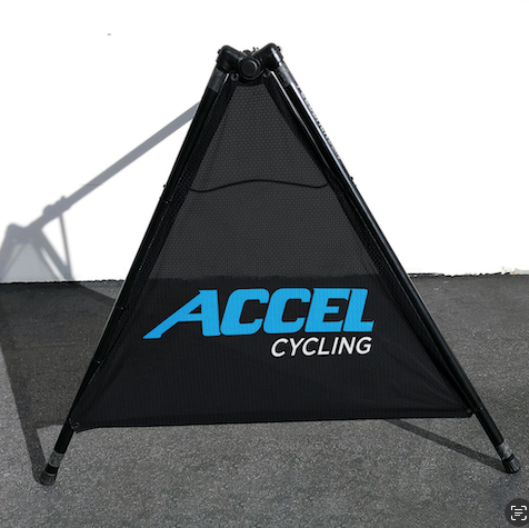 Accel Cycling 2024 Bike Rack Banners (Set of 2 Mesh Banners) – PEDAL ...
