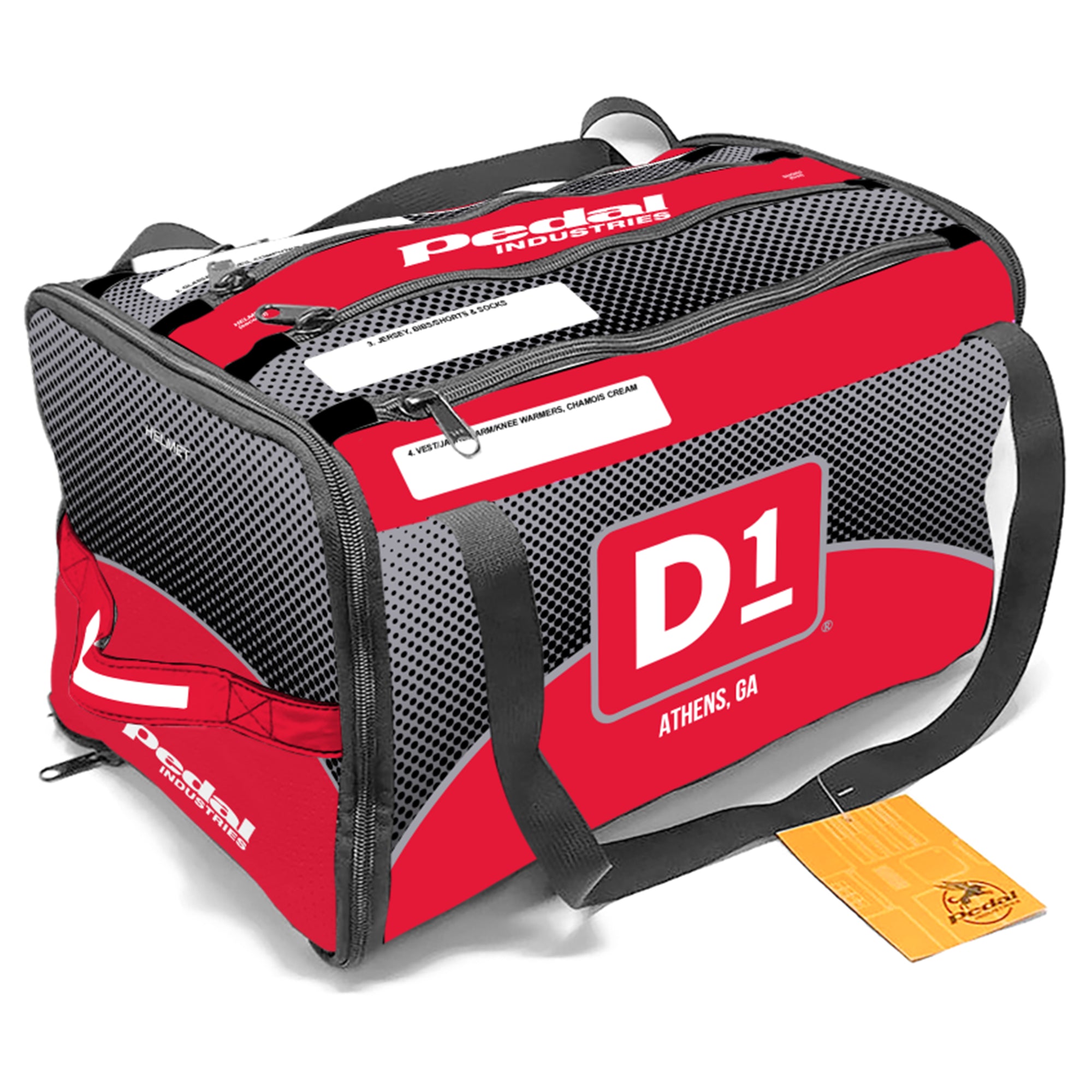 D1 Athens GA 2025 CYCLING RACEDAY BAG™ – PEDAL Industries