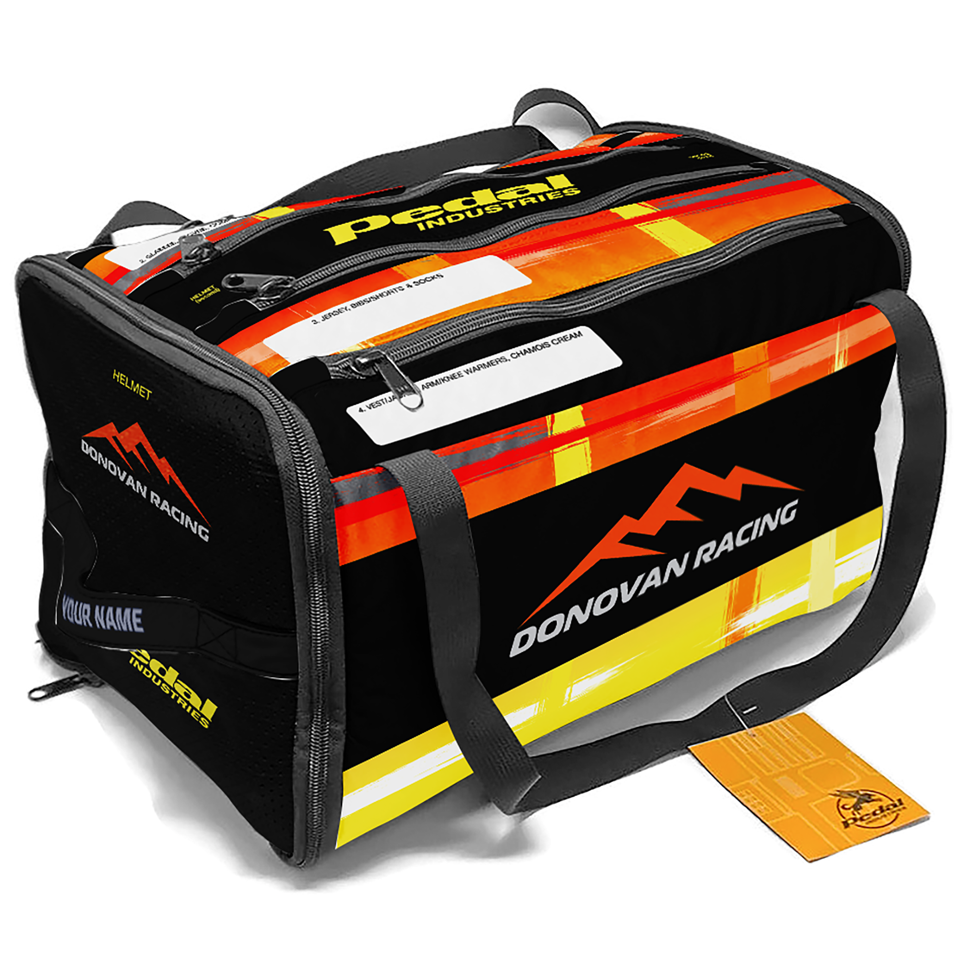 Donovan Racing 2023 CYCLING RACEDAY BAG™ – PEDAL Industries
