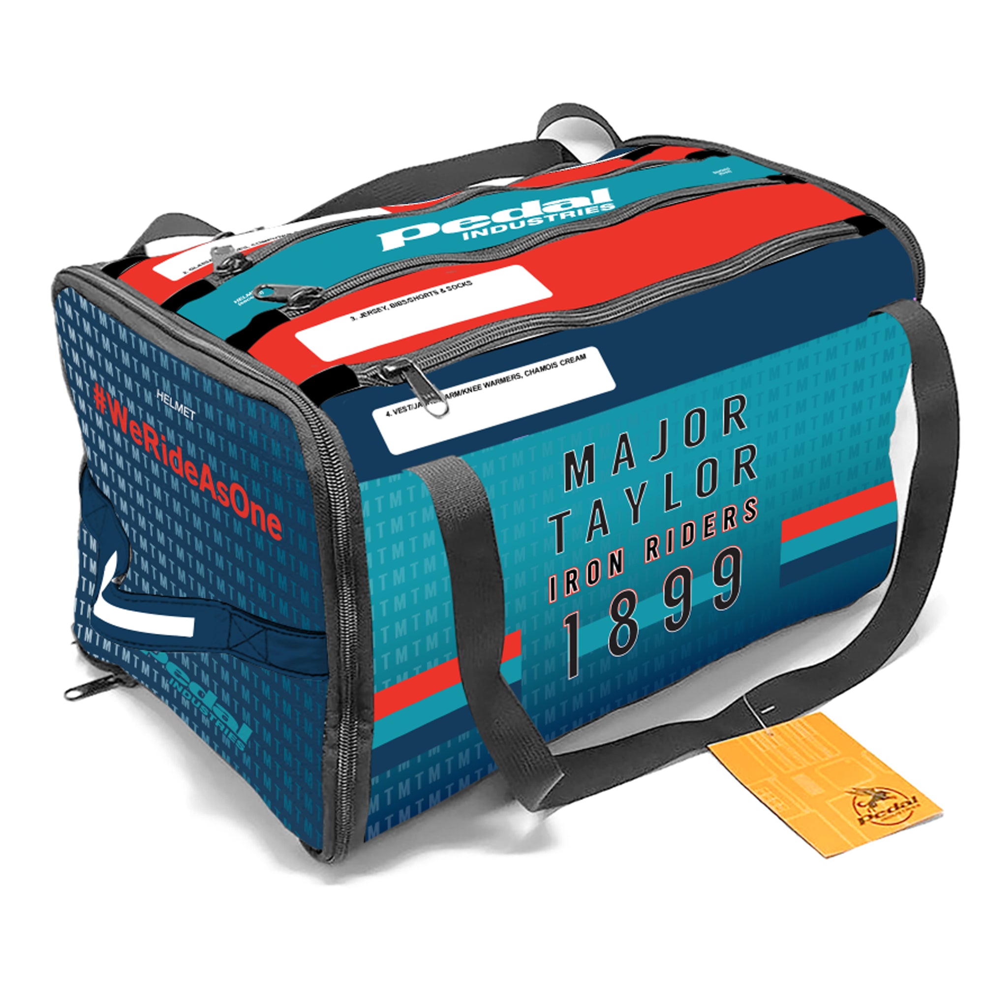 Major Taylor Iron Riders 2025 CYCLING RACEDAY BAG™ – PEDAL Industries