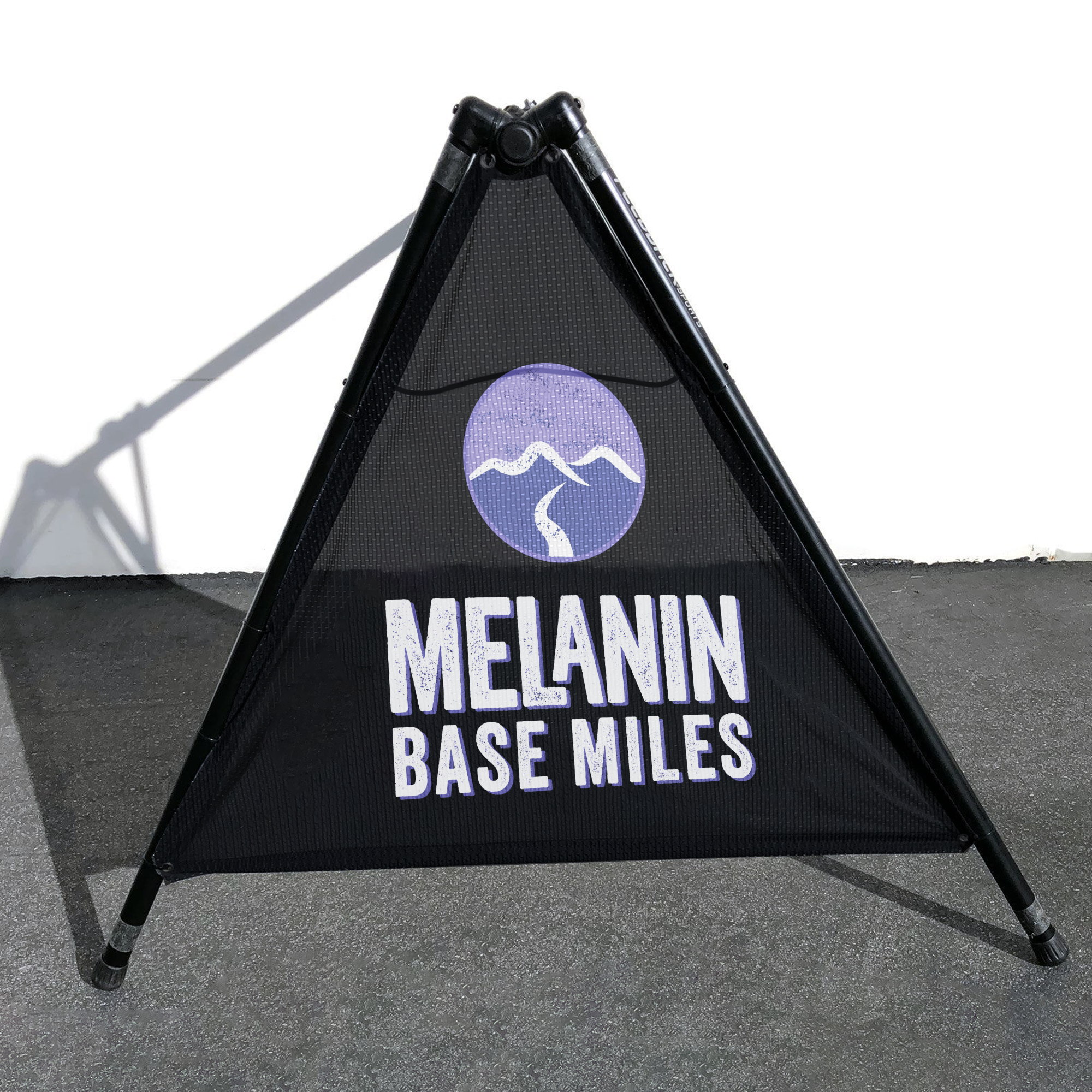 Melanin Base Miles 2025 Bike Rack Banners (Set of 2 Mesh Banners ...