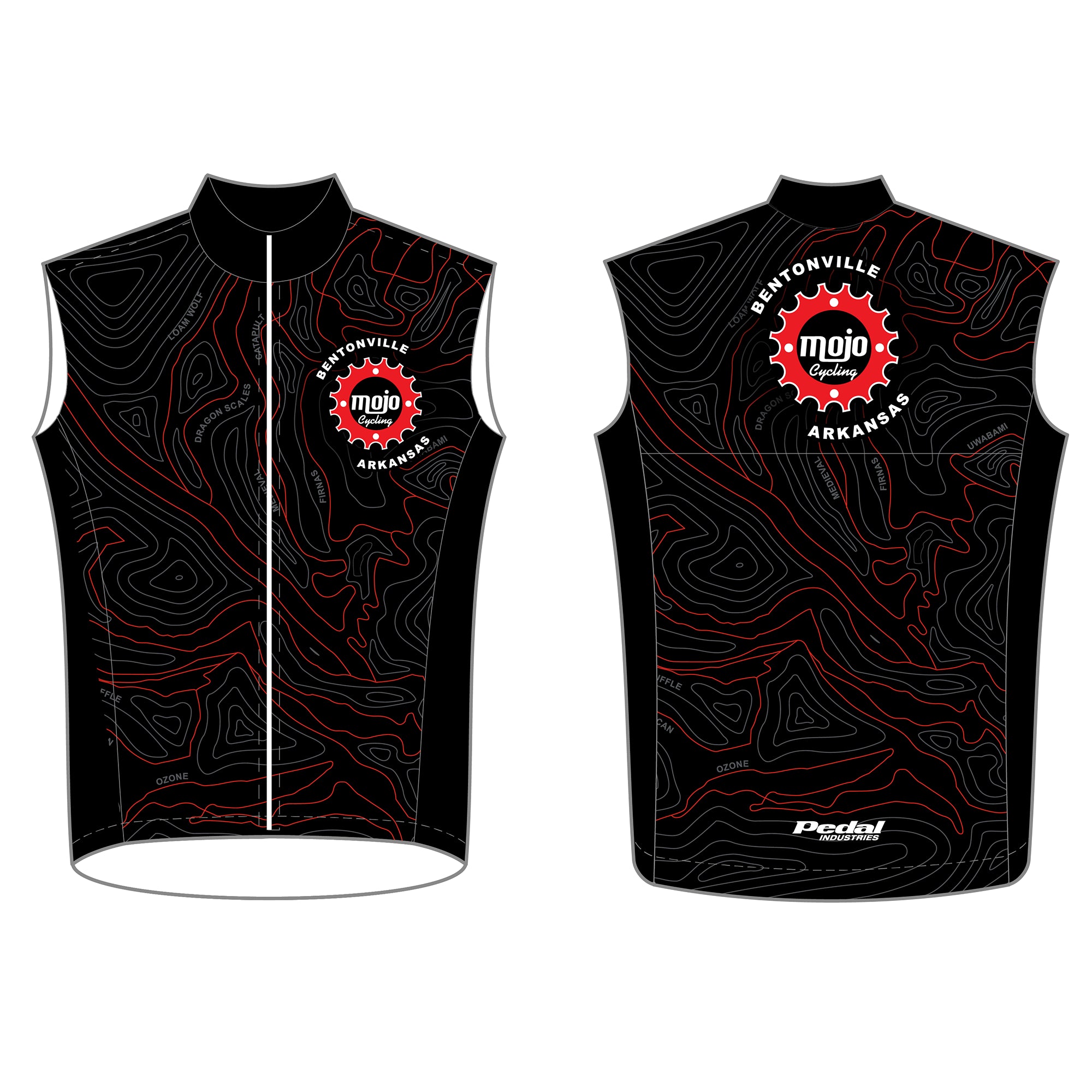Mojo Cycling 2025 Race VEST – PEDAL Industries