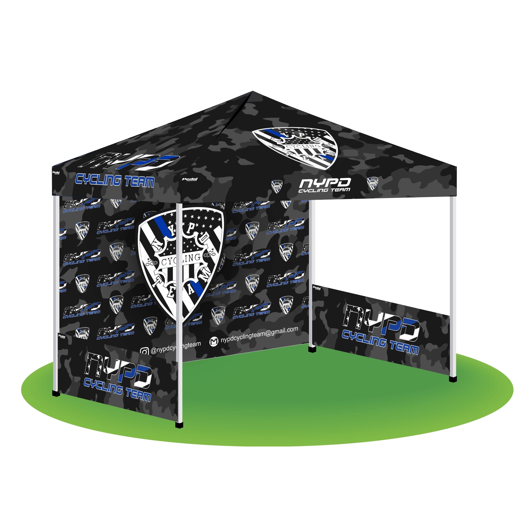 NYPD 2023 CANOPY for 10x10 or 10 x 20 – PEDAL Industries
