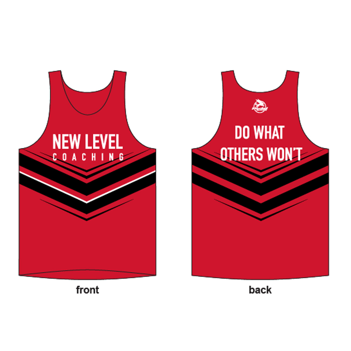 New Level Coaching 2025 WOMEN'S RUNNING Singlet