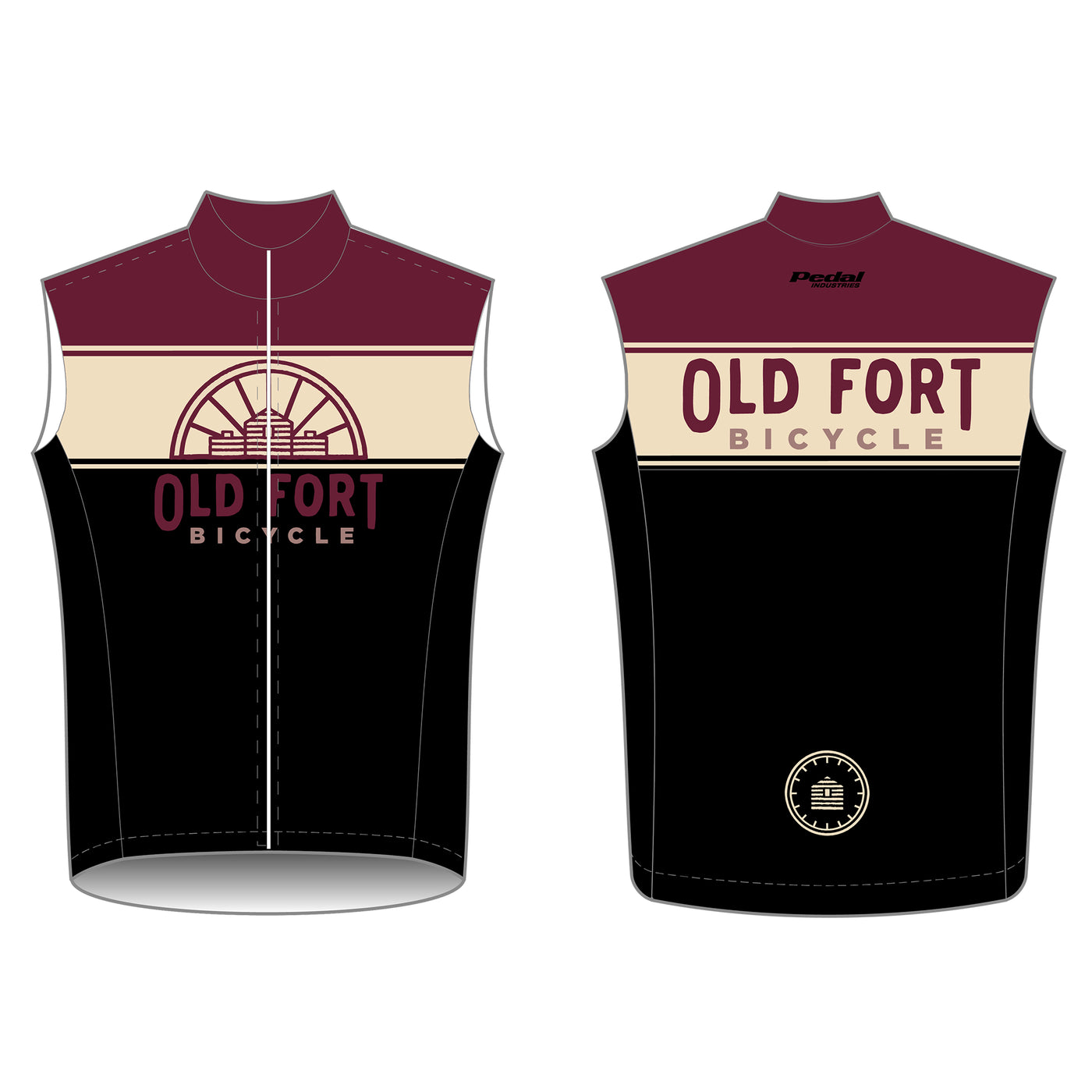 Old Fort Bicycle 2024 Race VEST – PEDAL Industries