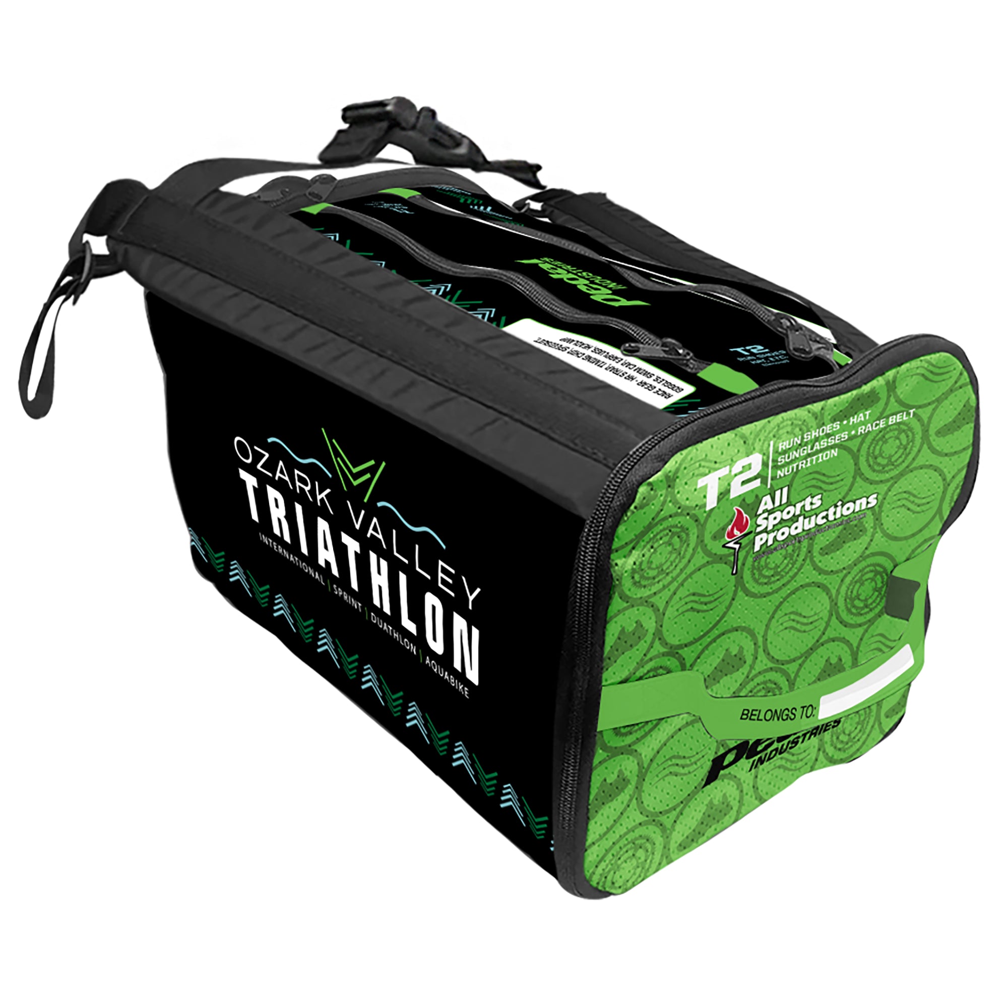 Ozark Valley Triathlon 2024 TRIATHLON SPECIFIC RaceDay Bag ALL SPORTS ...