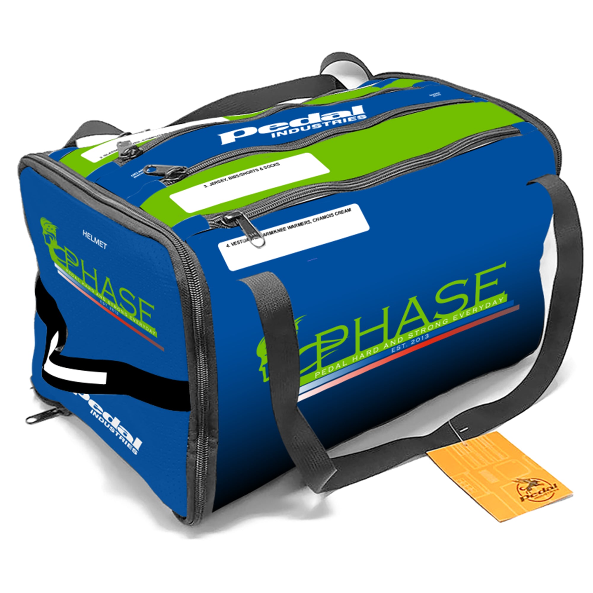Phase Cycling 2025 CYCLING RACEDAY BAG™ – PEDAL Industries