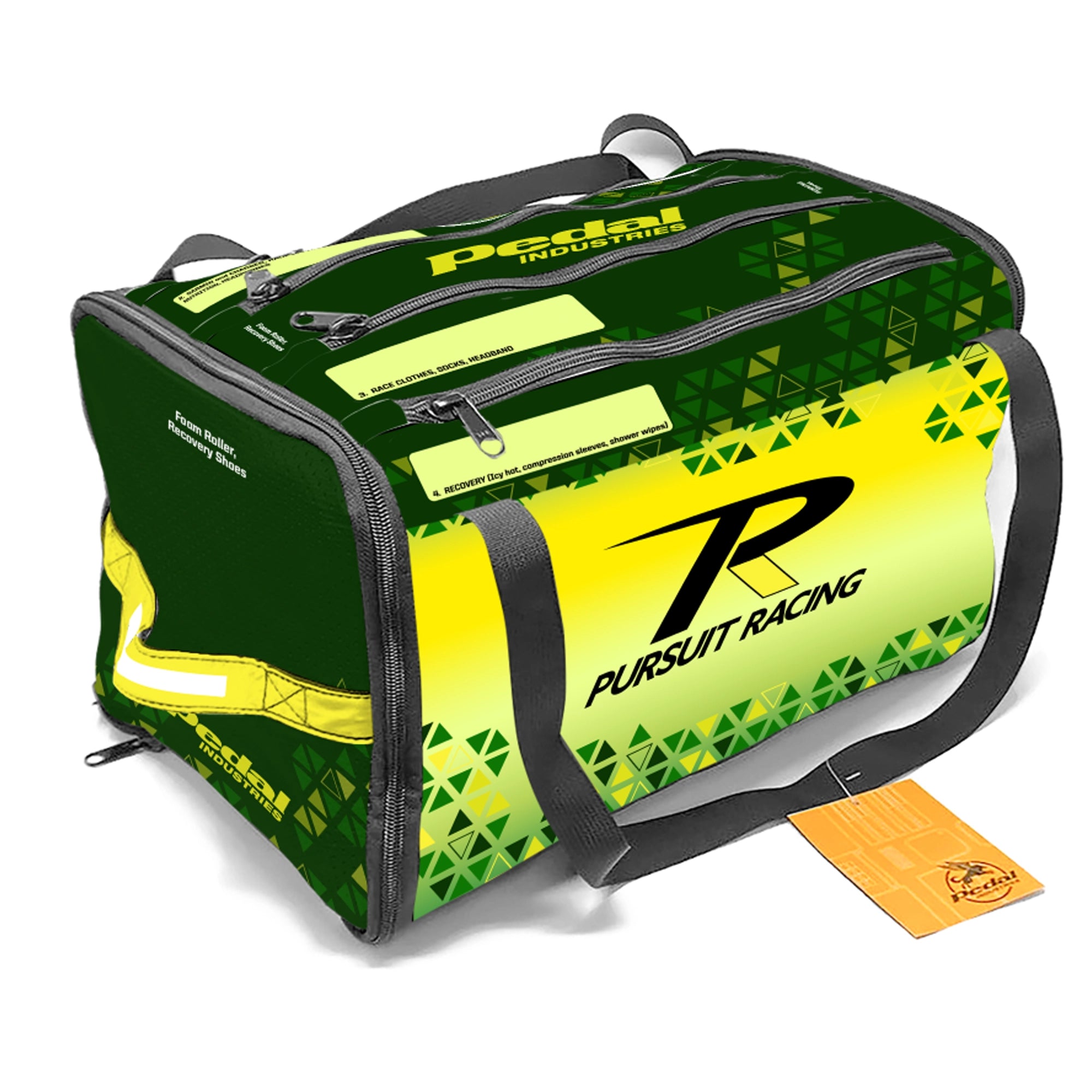 Pursuit Racing 2025 RUNNING RACEDAY BAG™ – PEDAL Industries