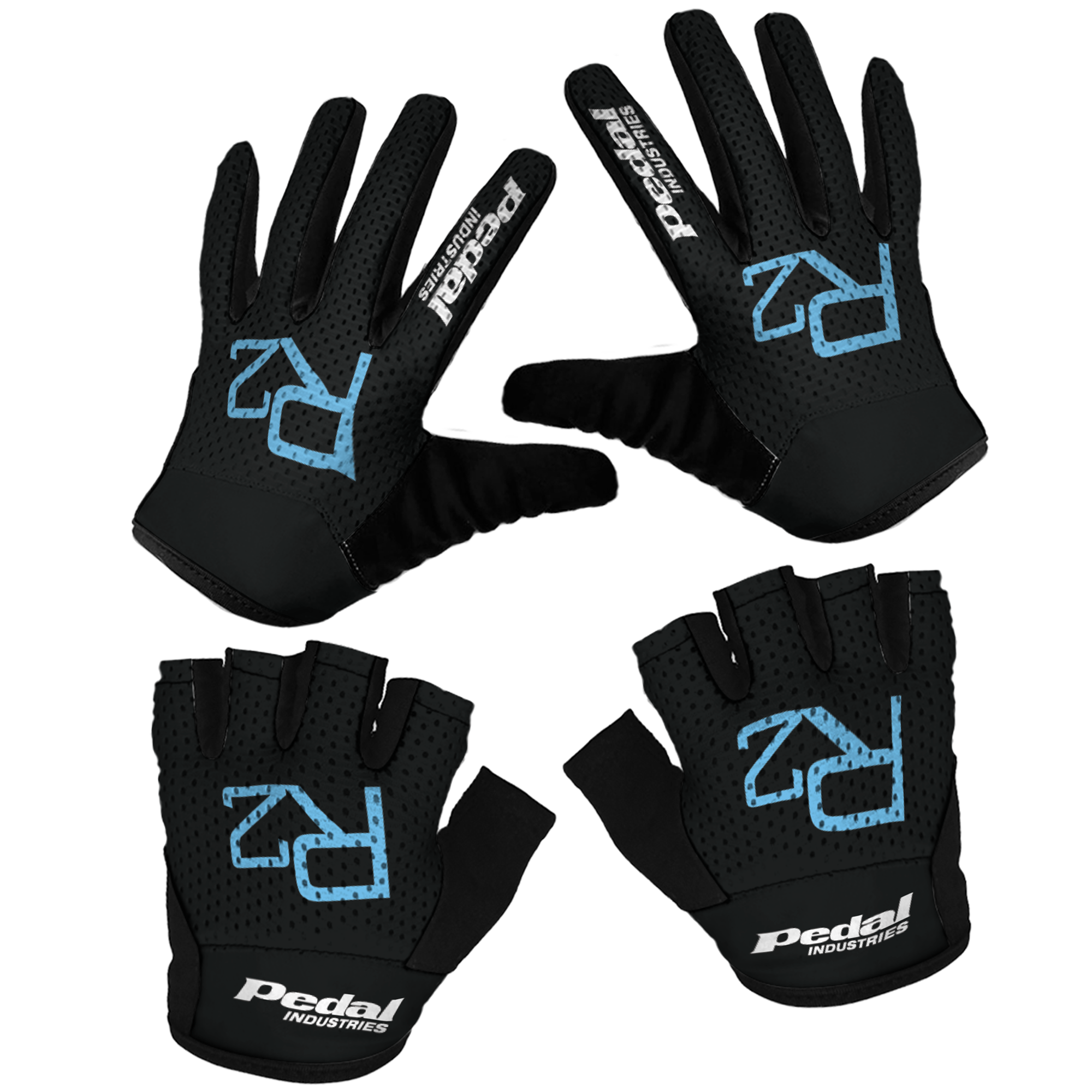 Reynolds Roofing Racing 2025 SUPERLIGHT RaceDay Gloves - BLUE – PEDAL ...