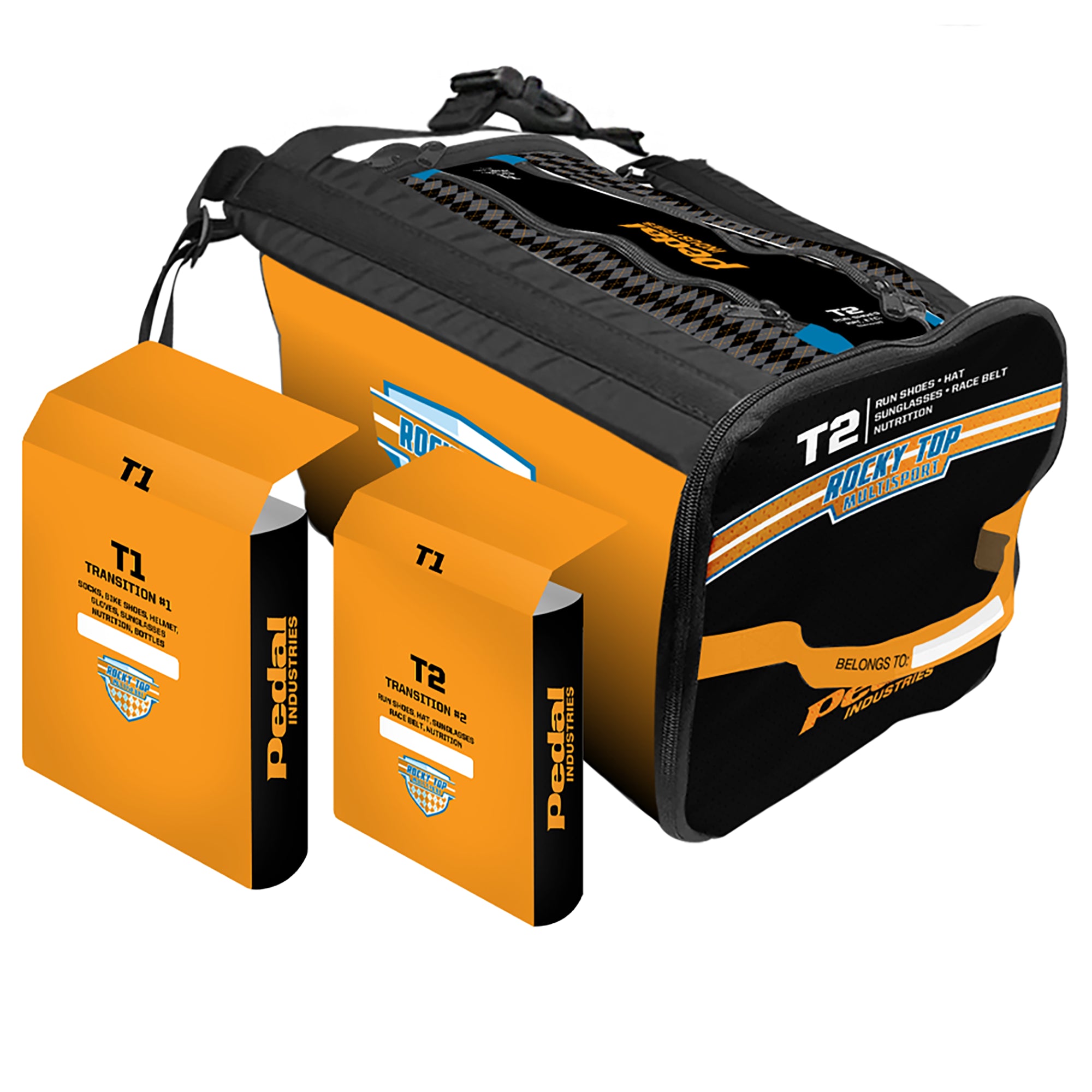 Rocky Top Multisport 2024 TRIATHLON SPECIFIC RaceDay Bag – PEDAL Industries