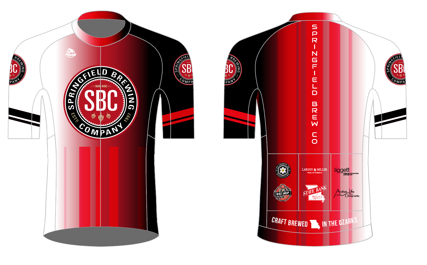 Springfield Brewing Company 2024 PRO JERSEY 2.0 WHITE – PEDAL Industries