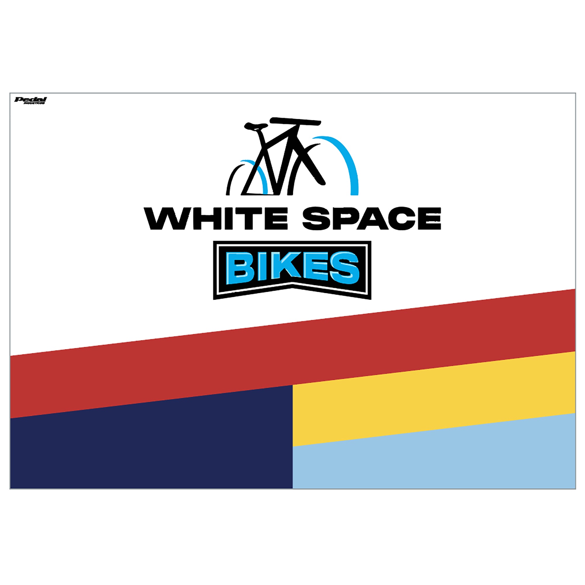 White Space Bikes 2025 Back Wall 10 x 20 – PEDAL Industries