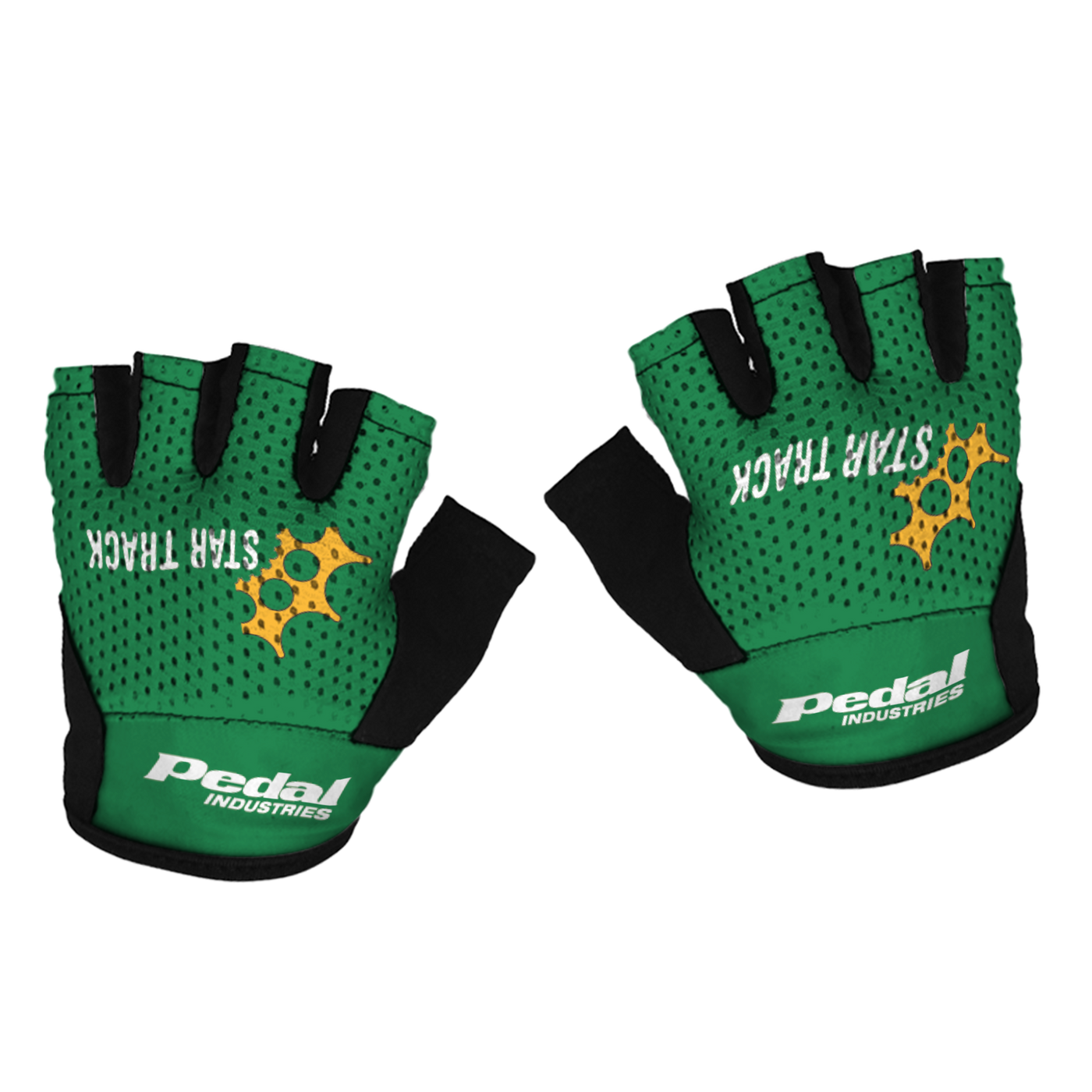 Star Track Cycling 2025 SUPERLIGHT RaceDay Gloves GREEN – PEDAL Industries
