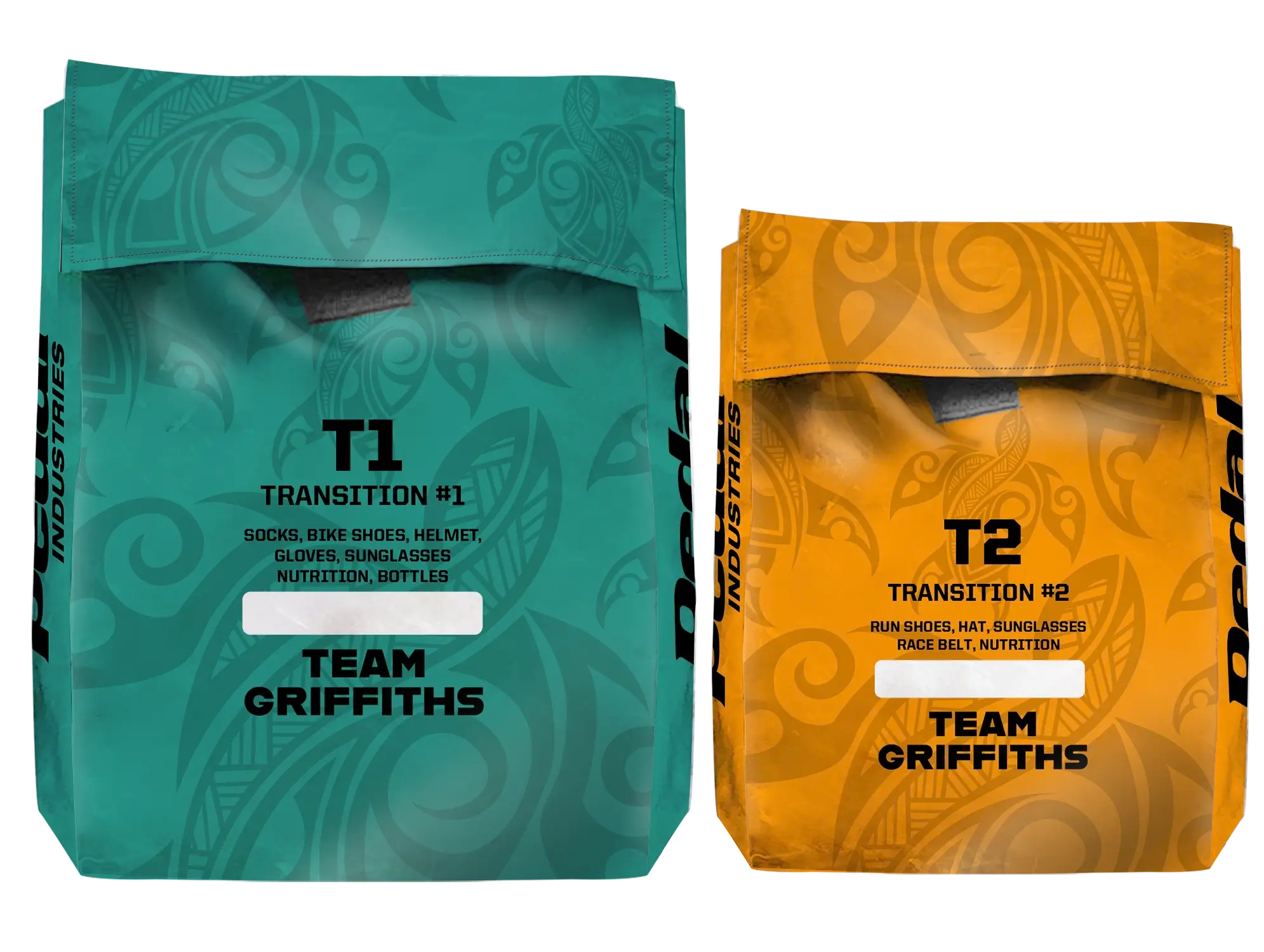 Team Griffiths 2025 Triathlon Transition Bags – PEDAL Industries