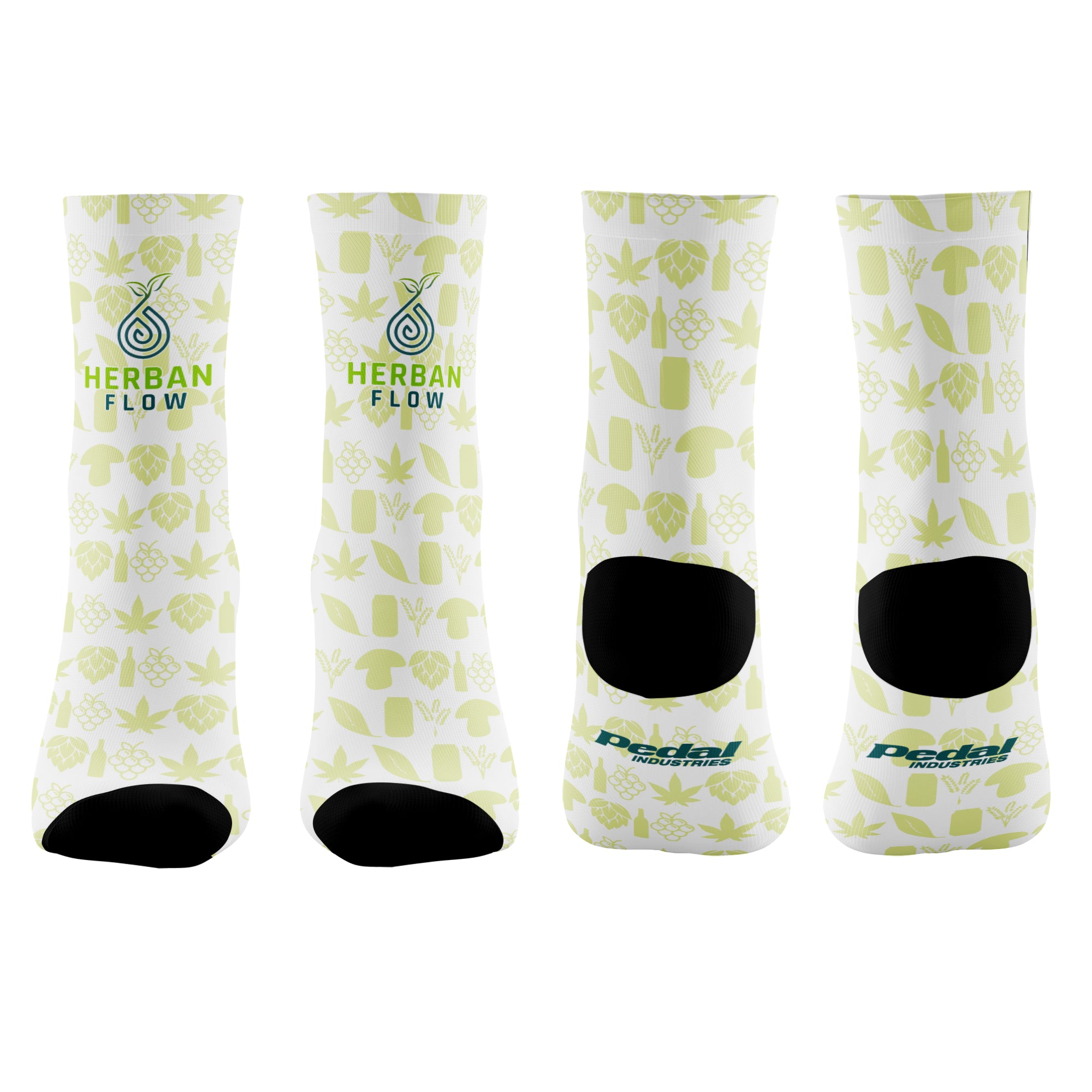 Team Herban Flow 2023 SUBLIMATED SOCK – PEDAL Industries