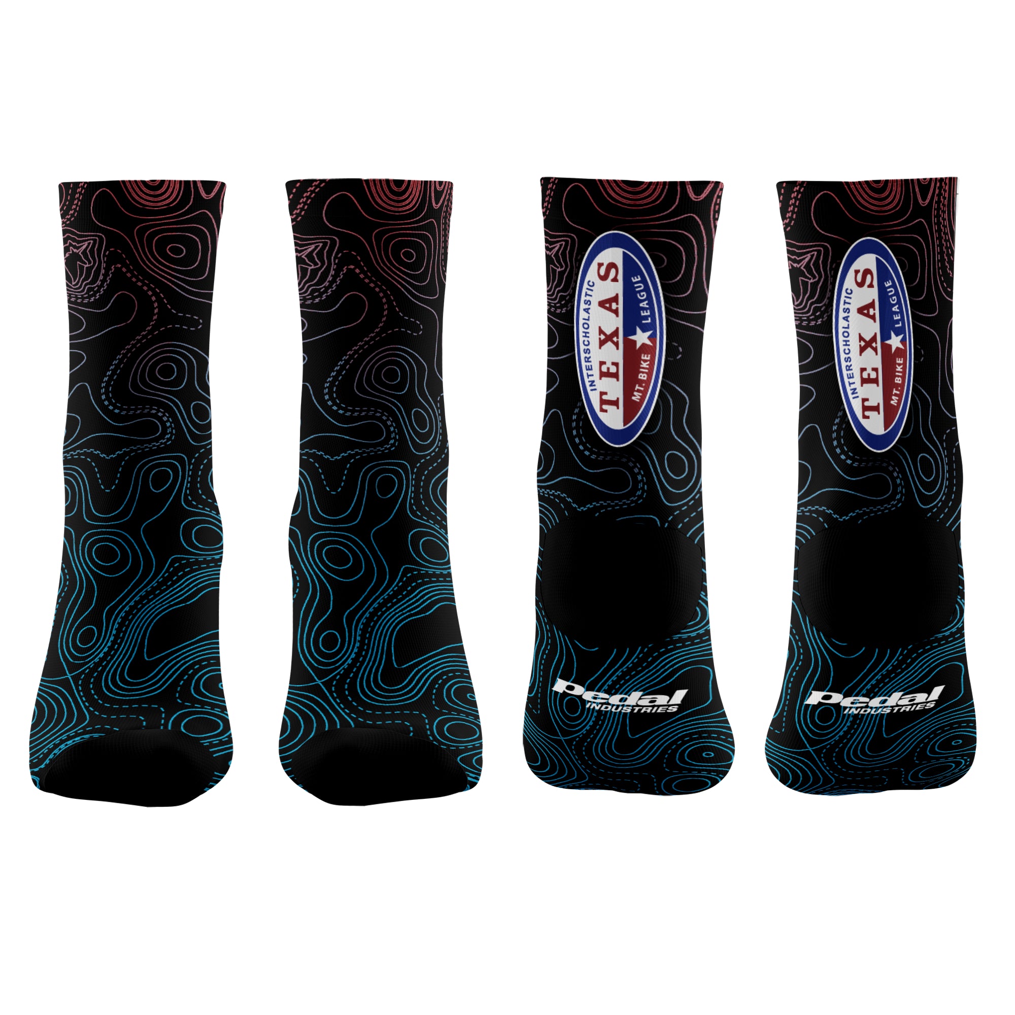 Texas NICA 2024 SUBLIMATED SOCK – PEDAL Industries