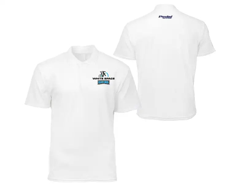 White Space Bikes 2025 POLO WHITE- SHIPS IN ABOUT 4 WEEKS – PEDAL ...