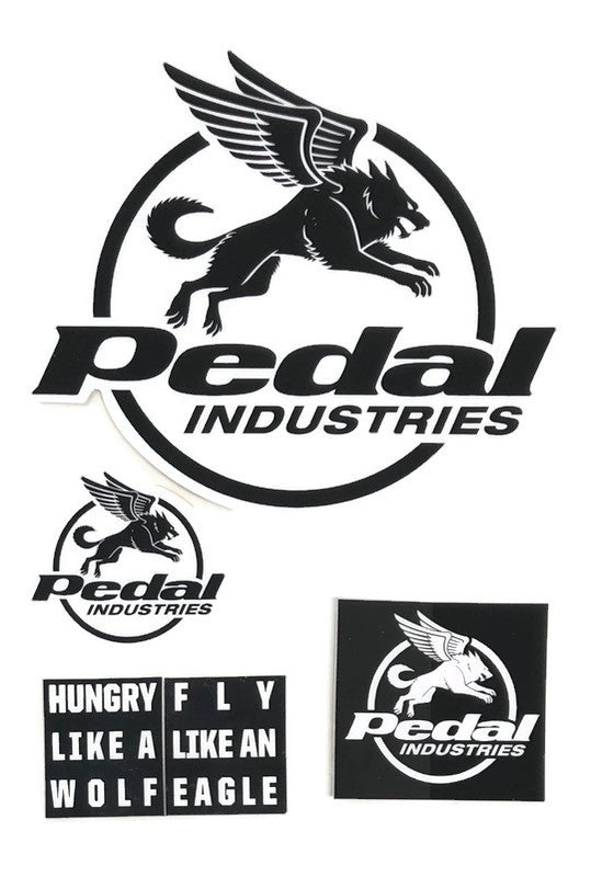 PEDALposse Sticker Pack – PEDAL Industries