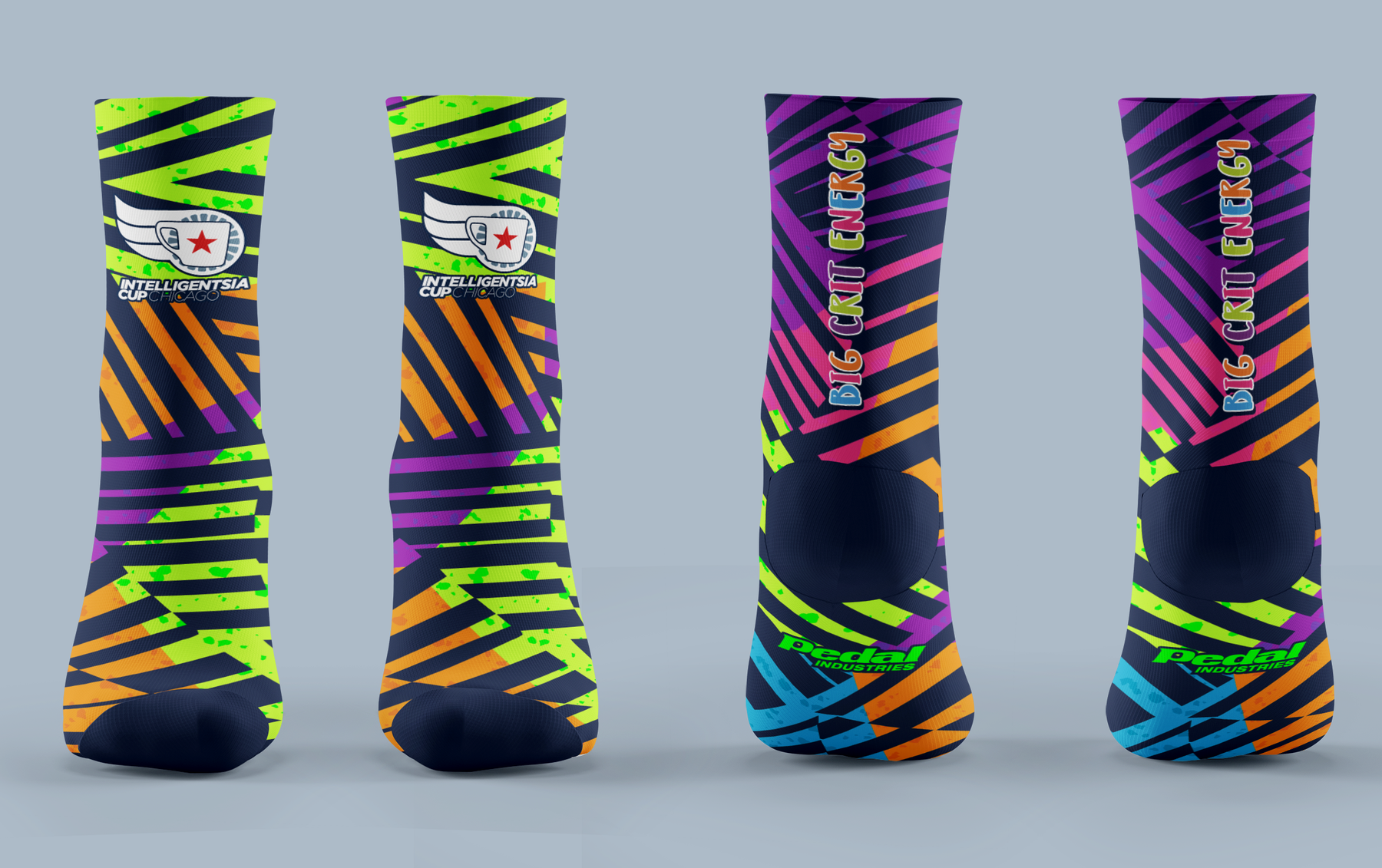 IntelliCup 2023 SUBLIMATED SOCK – PEDAL Industries