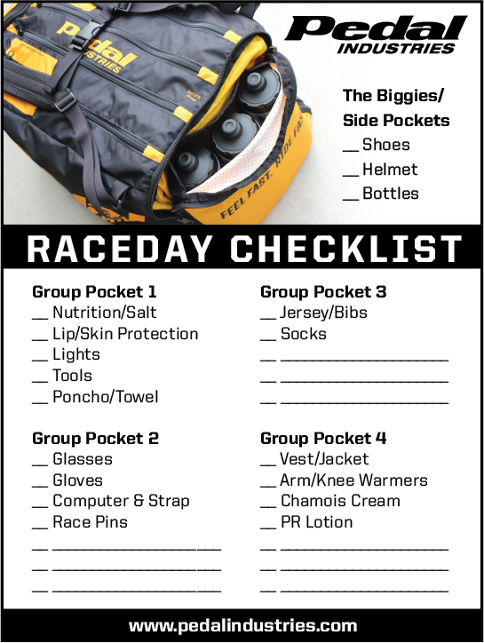 Physical Checklist – PEDAL Industries