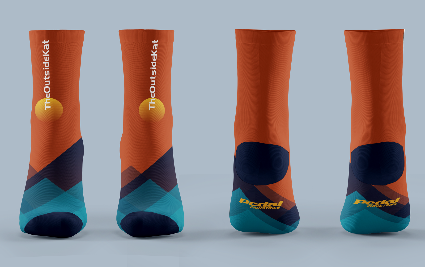 TheOutsideKat Store 2023 SUBLIMATED SOCK – PEDAL Industries