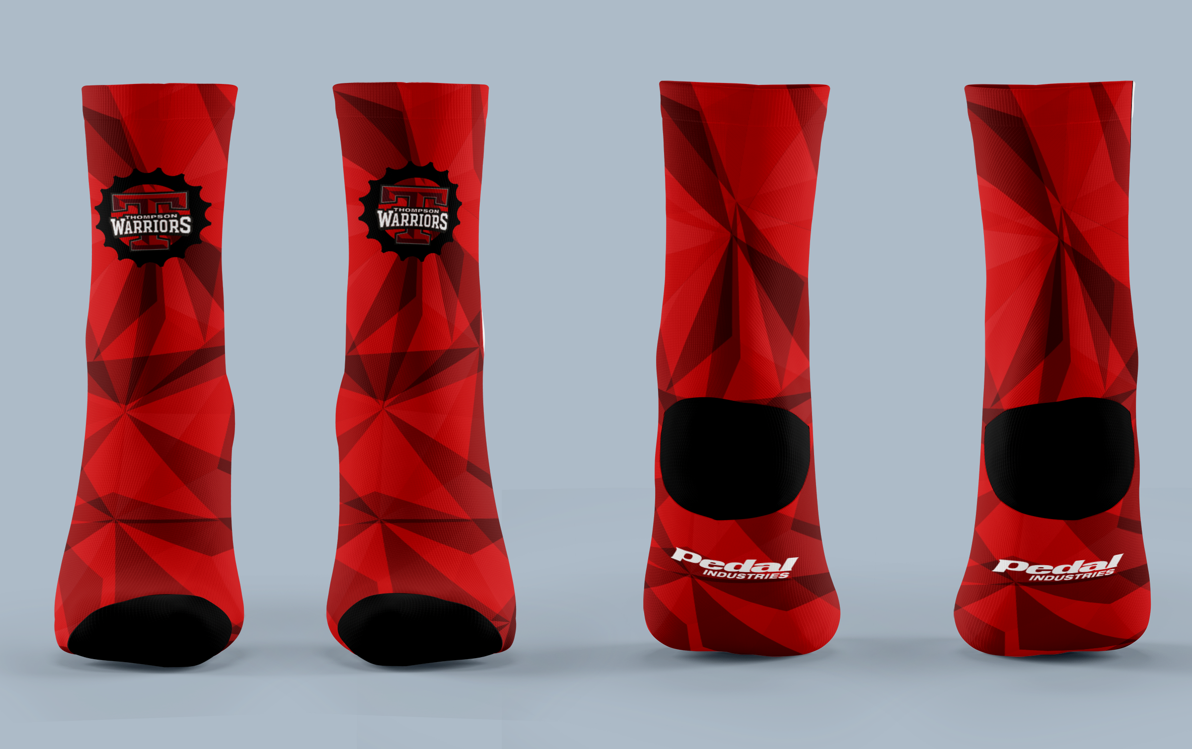 Thompson HS Warriors MTB 2023 SUBLIMATED SOCK – PEDAL Industries