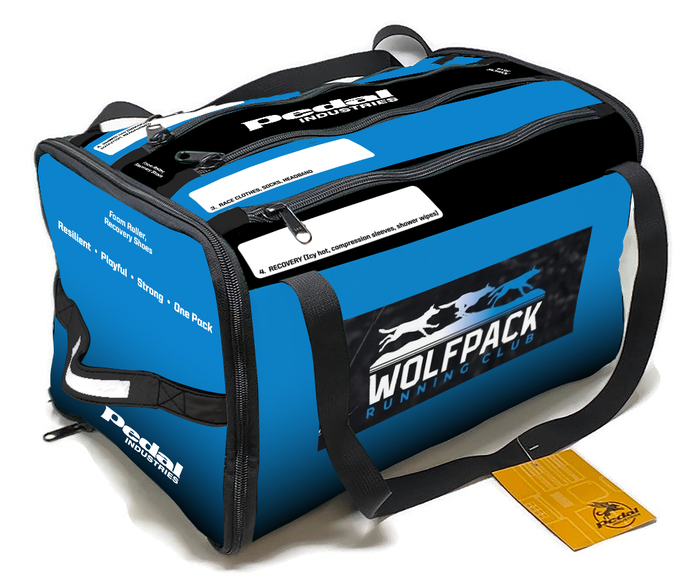 Wolfpack 2022 RUNNING RACEDAY BAG™ Blue – PEDAL Industries